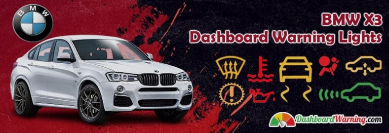 Bmw X3 Dashboard Warning Lights and Symbols. and Meanings