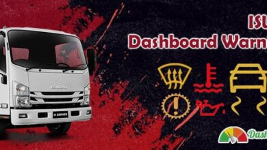 ISUZU Dashboard Warning Lights, Symbols and Meanings