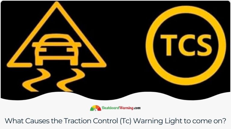 Chrysler Traction Control (Tc) Warning Light - How to fix it