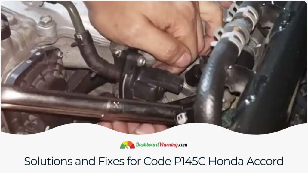 Code P145c Honda Accord, Odyssey and Civic : How To Fix?