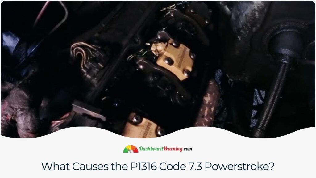 P1316 code 7.3 Powerstroke Causes: How To Fix It?